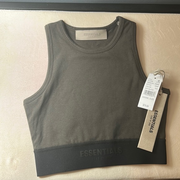 Essentials | Tops | Off Black Essentials Athletic Wear | Poshmark